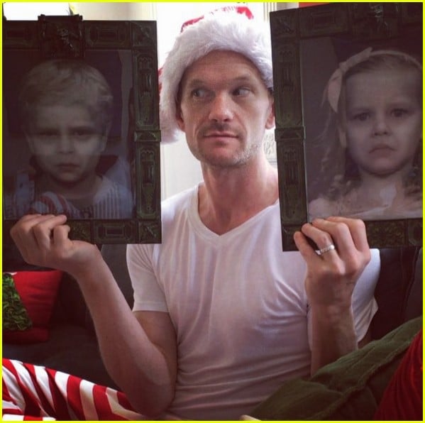 Neil Patrick Harris Twins Christmas