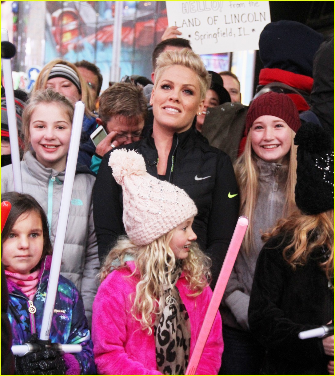 Pink Becomes UNICEF Ambassador & Joins Fight to End Malnutrition: Photo ...