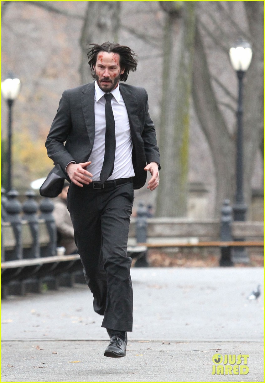 Keanu Reeves Wraps Up 'John Wick 2' NYC Filming Before Holidays!: Photo ...