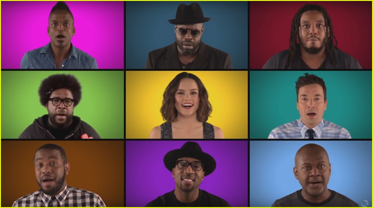 'Star Wars' Cast & Jimmy Fallon Sing Theme Song A Capella!: Photo ...