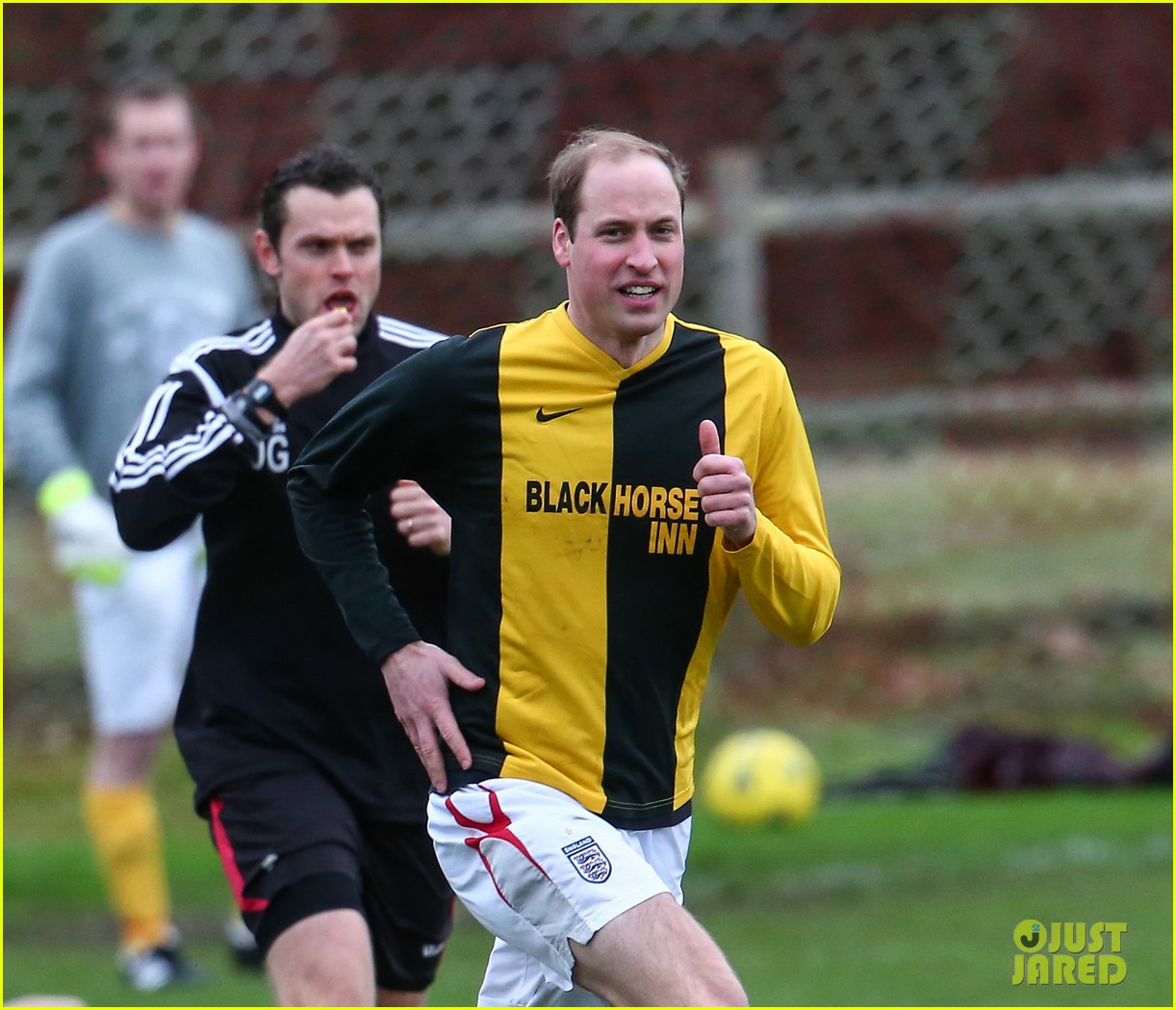 Prince William & Prince Harry Compete in Annual Christmas Eve Soccer ...