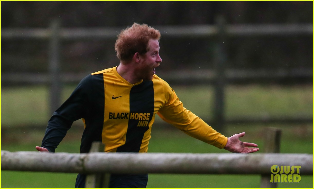 Prince William & Prince Harry Compete in Annual Christmas Eve Soccer ...