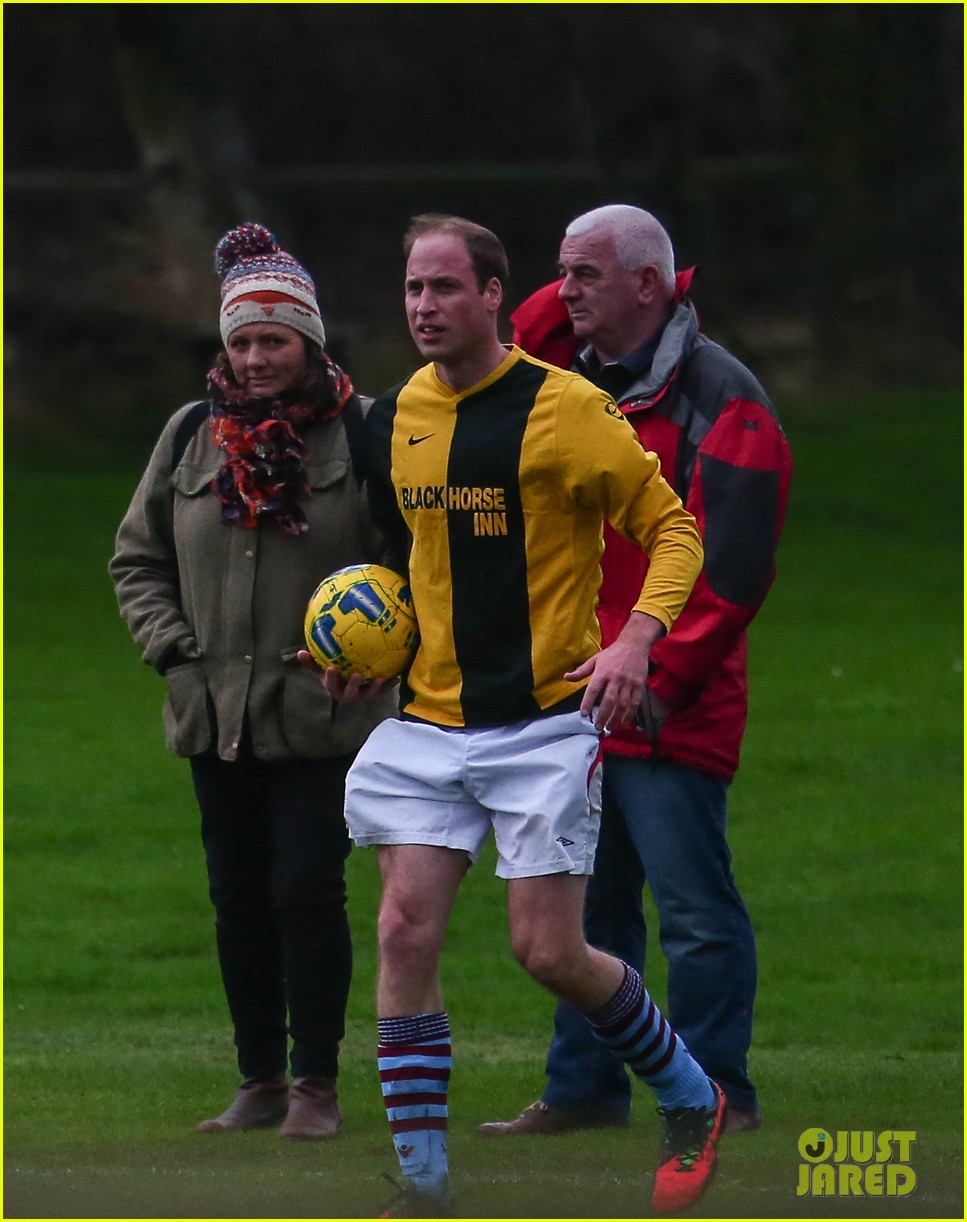 Prince William & Prince Harry Compete in Annual Christmas Eve Soccer ...