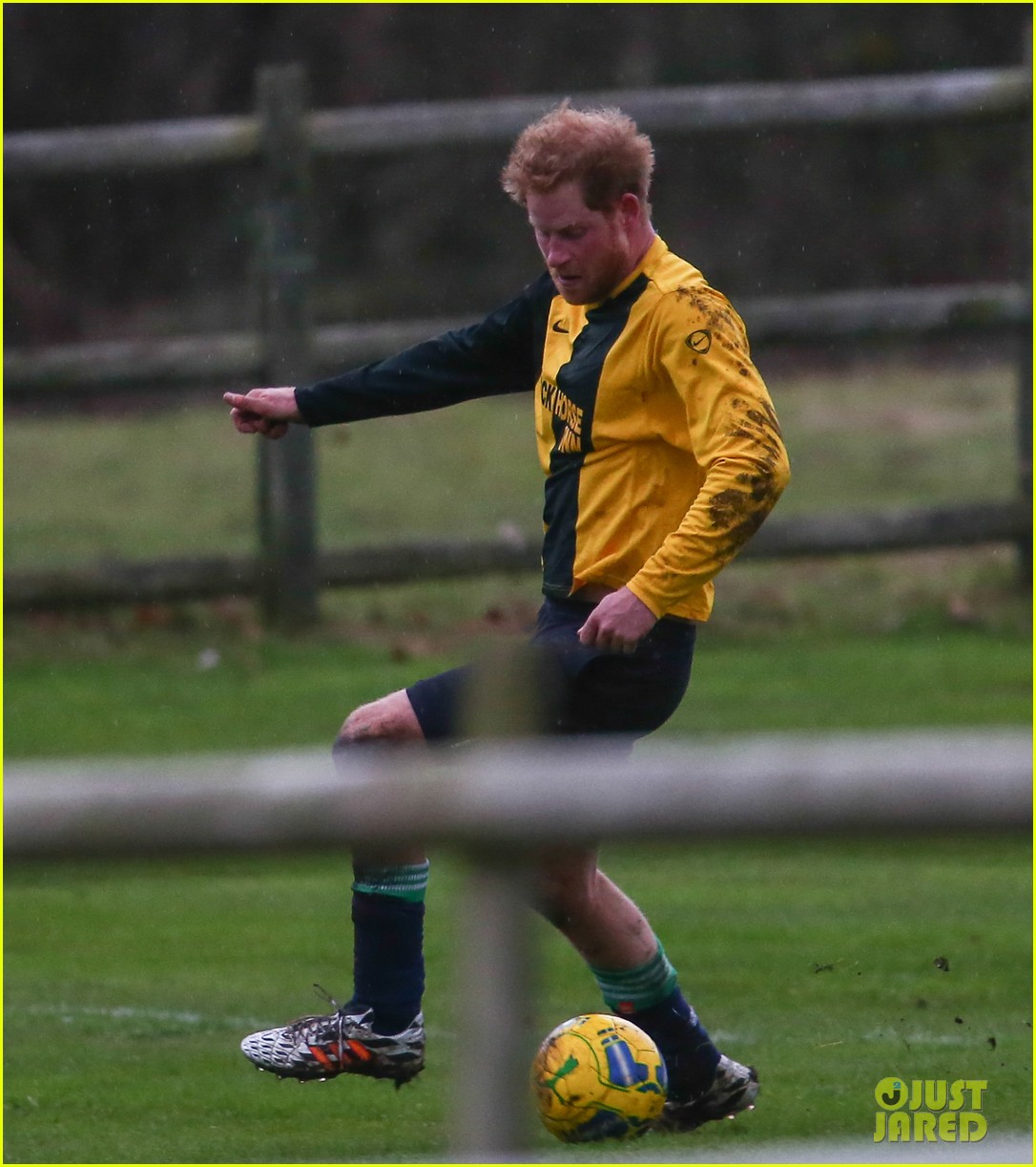 Prince William & Prince Harry Compete in Annual Christmas Eve Soccer ...