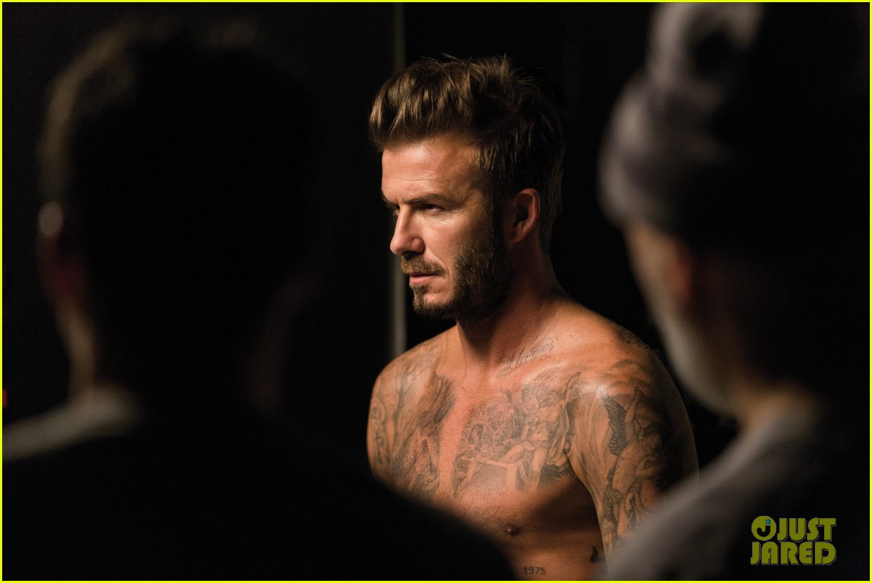 David Beckham Goes Shirtless for His Fragrance Photo Shoot: Photo ...