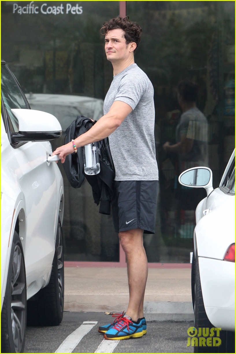 Orlando Bloom Looks Buff & Hot as Ever After His Workout!: Photo ...