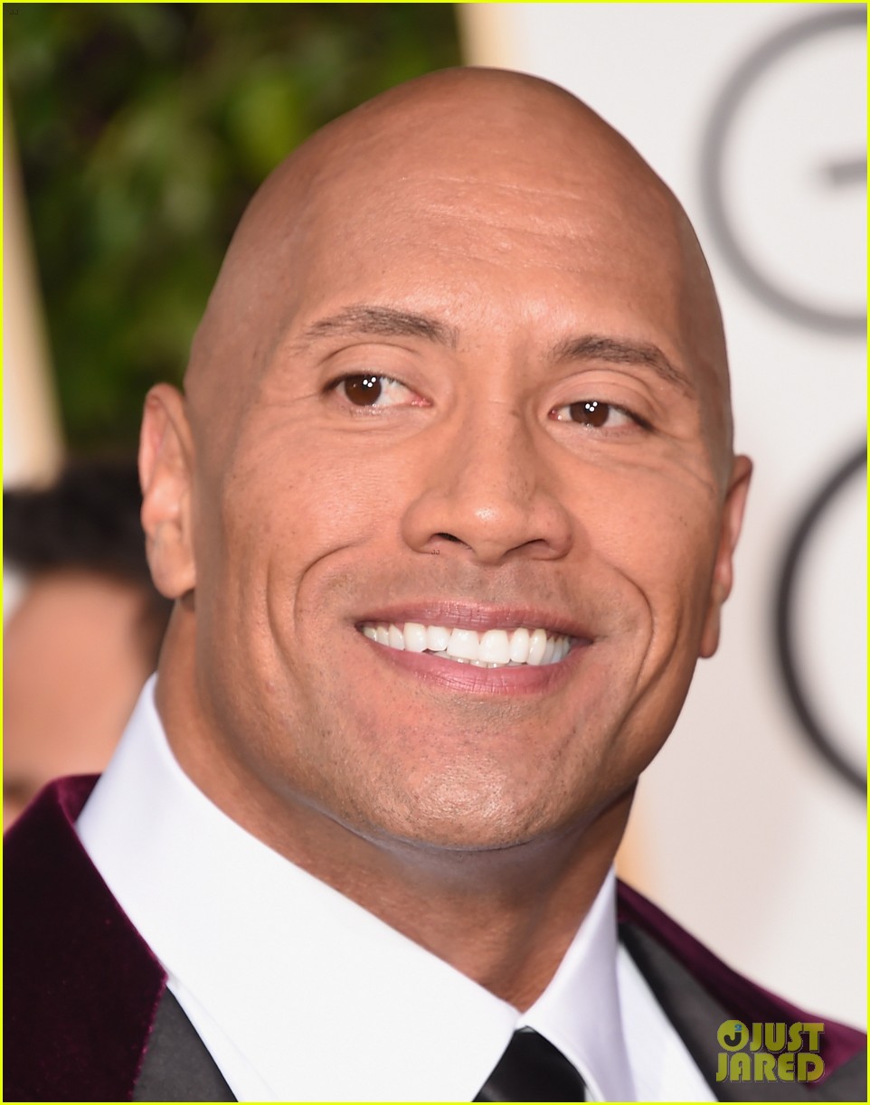 Dwayne Johnson Brings Daughter Simone to Golden Globes 2016: Photo ...