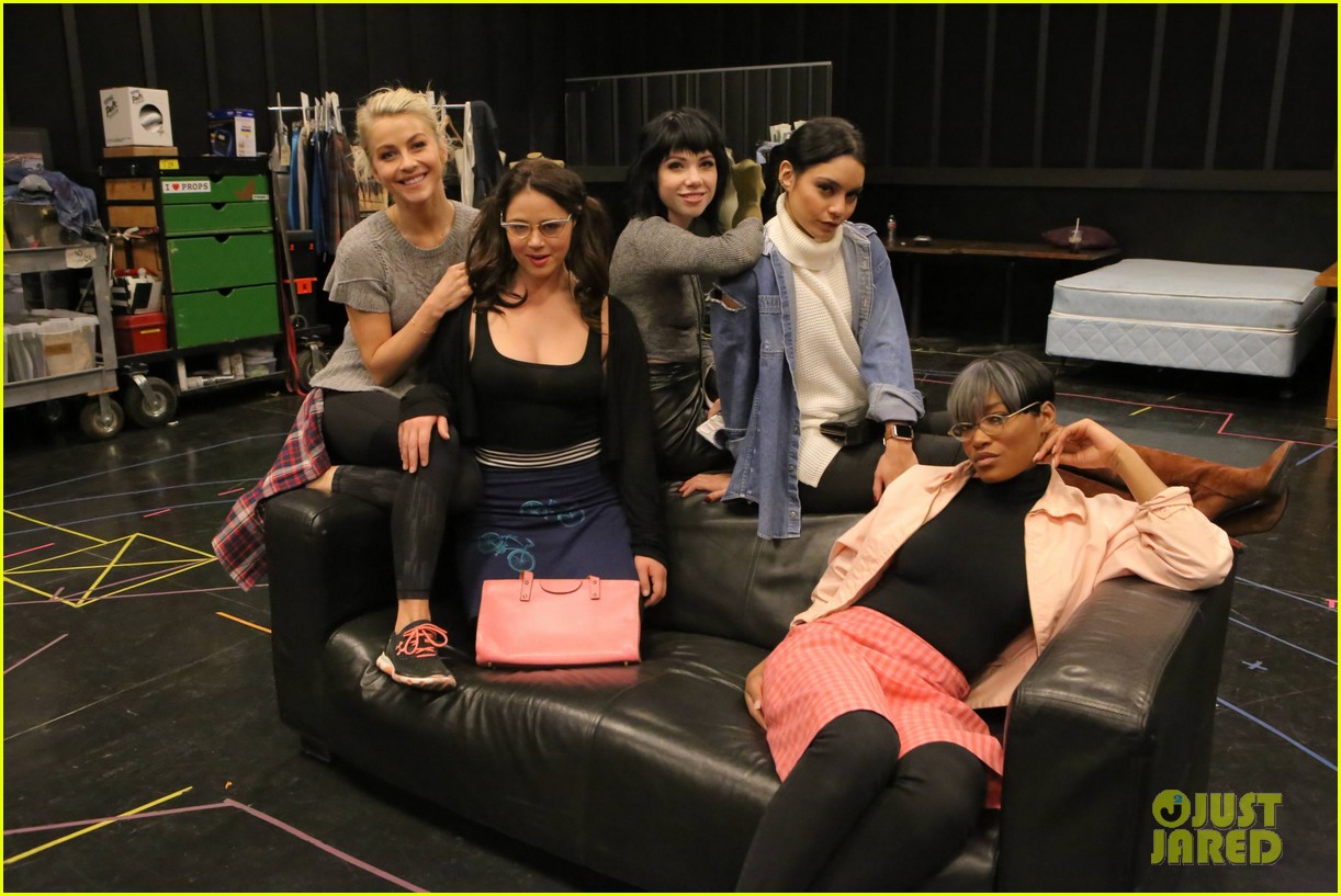 Aaron Tveit & Carlos PenaVega Get Ready To Race In 'Grease: Live' BTS ...