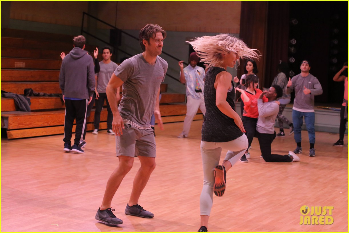 Aaron Tveit & Carlos PenaVega Get Ready To Race In 'Grease: Live' BTS ...