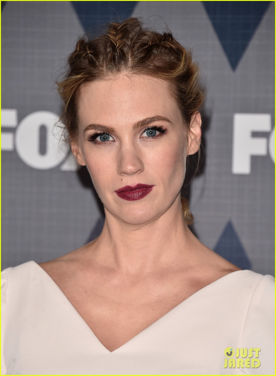 January Jones Stuns at the Fox All-Star Party: Photo 3553641 | Andy ...