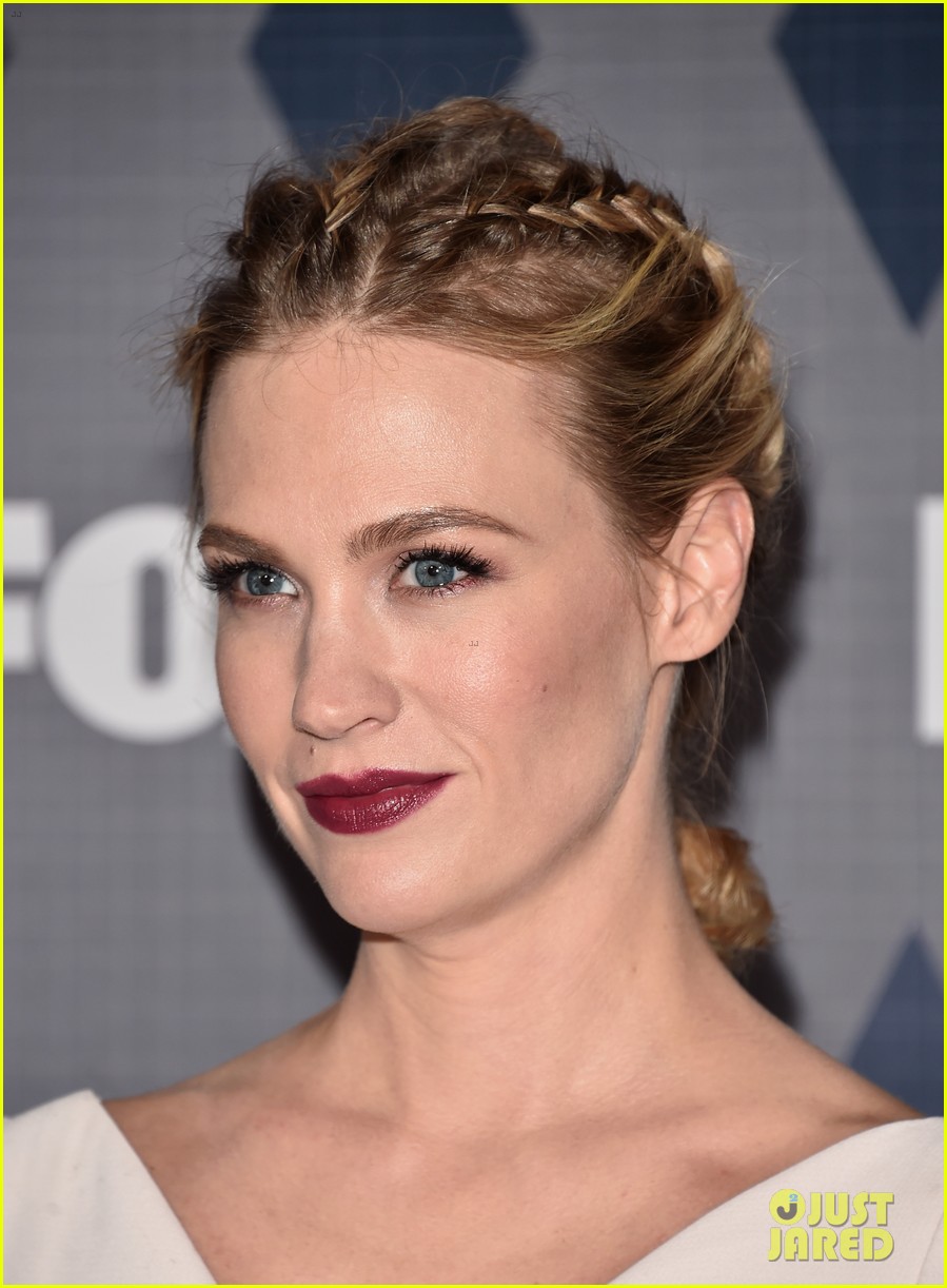 January Jones Stuns at the Fox All-Star Party: Photo 3553646 | Andy ...