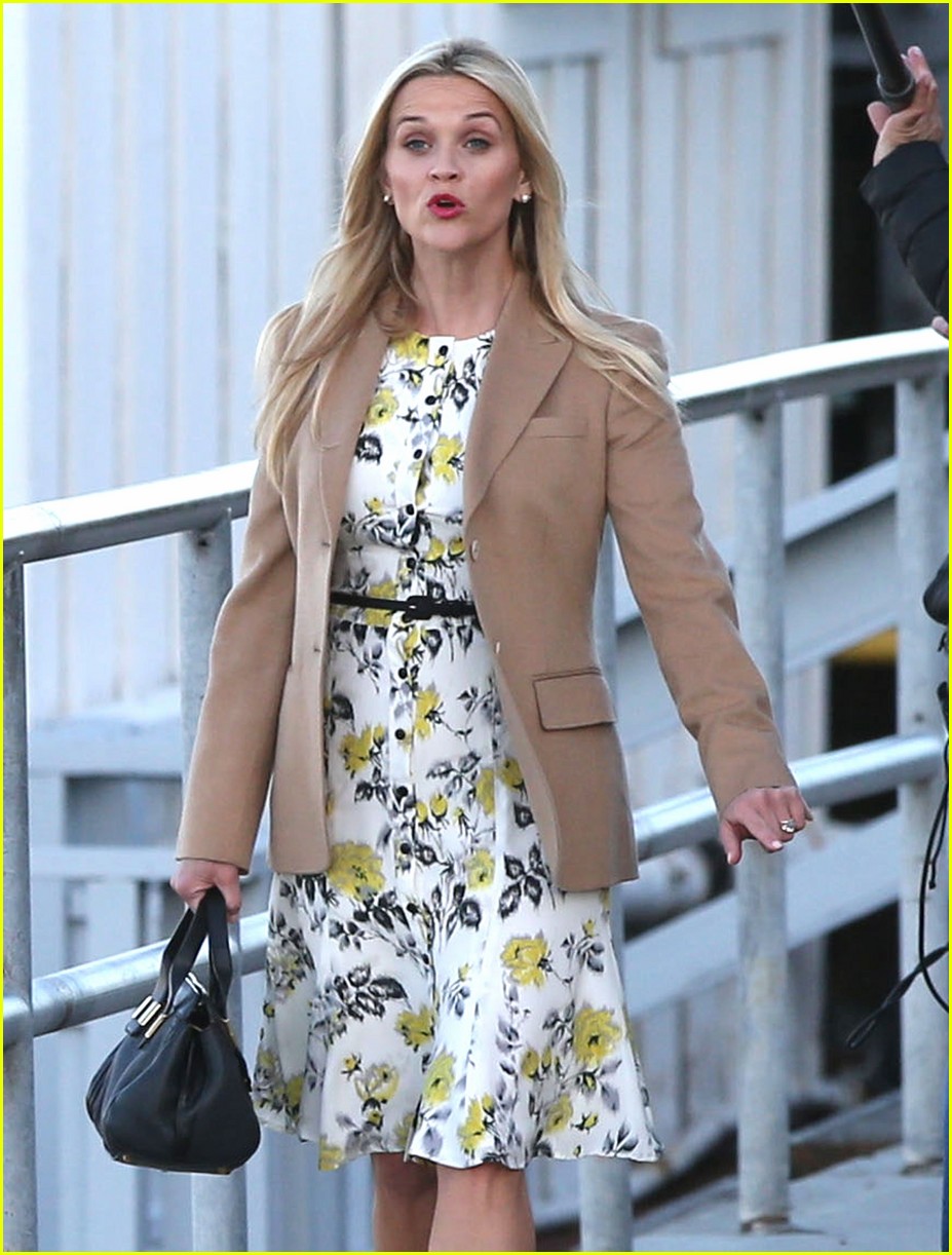 Nicole Kidman & Reese Witherspoon Film on Location For 'Big Little Lies ...