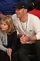 Chris Martin & Lookalike Son Moses Watch the Lakers Court Side!: Photo ...