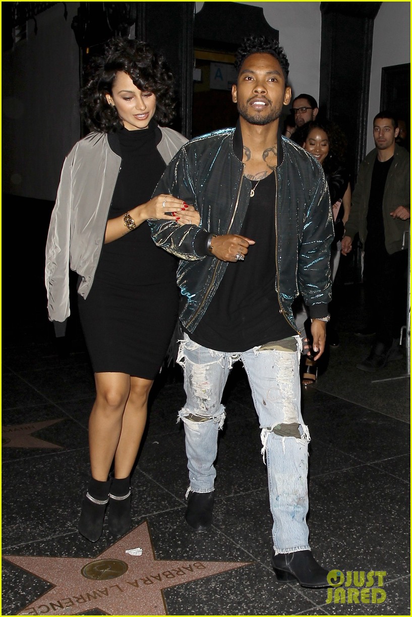 Miguel Nazanin Mandi Step Out After Engagement News Photo 3561049