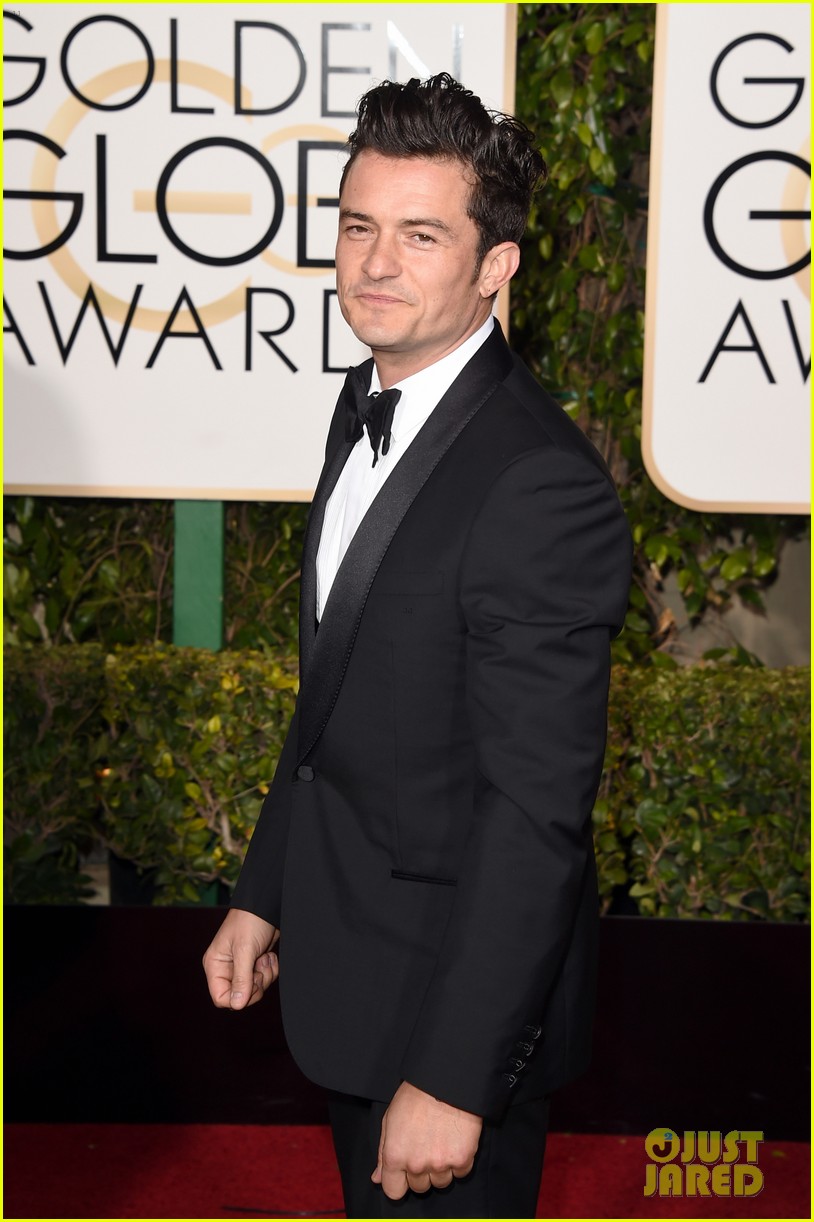 Orlando Bloom Looks Super Sharp at Golden Globes 2016: Photo 3548634 ...
