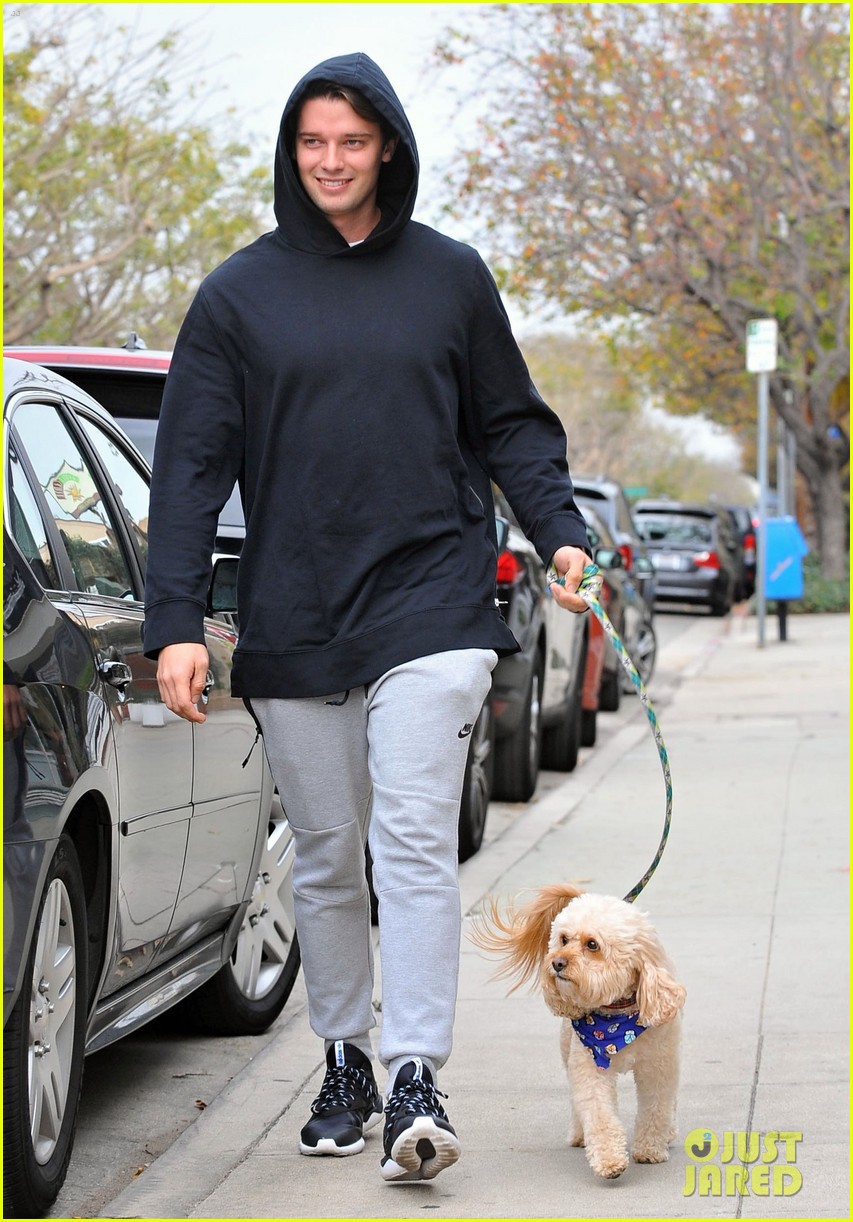 Patrick Schwarzenegger Gives His Dog a Lift to Lunch: Photo 3550065 ...