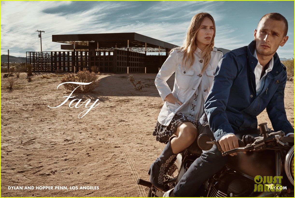 Dylan & Hopper Penn Star in First Fashion Campaign Together!: Photo ...
