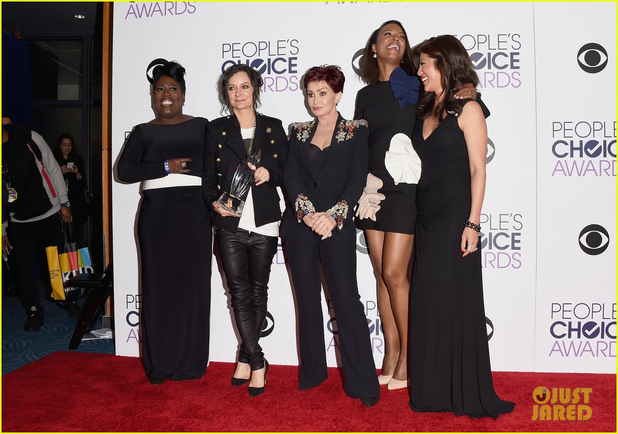 Random Guy Storms Stage During 'The Talk' Acceptance Speech at People's ...