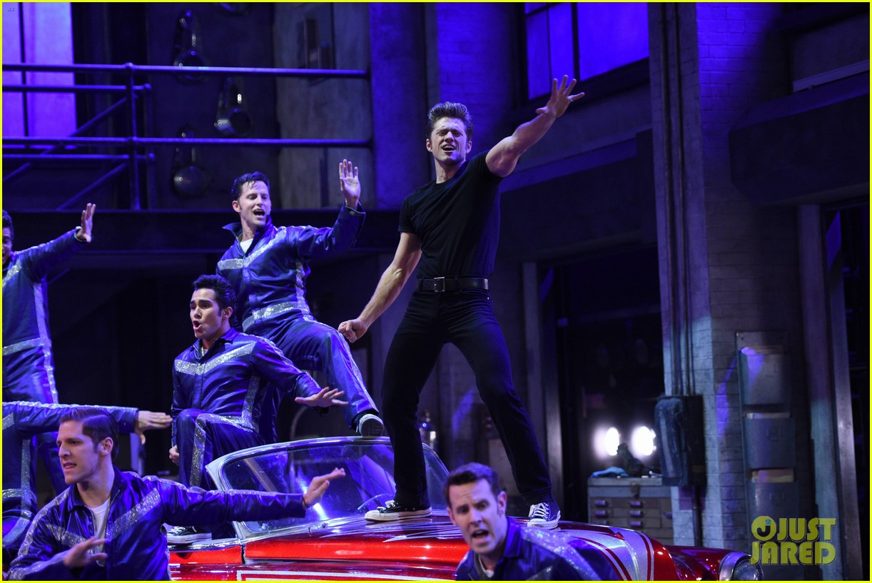 Grease: Live's Danny: Aaron Tveit Got Ripped for the Show!: Photo ...