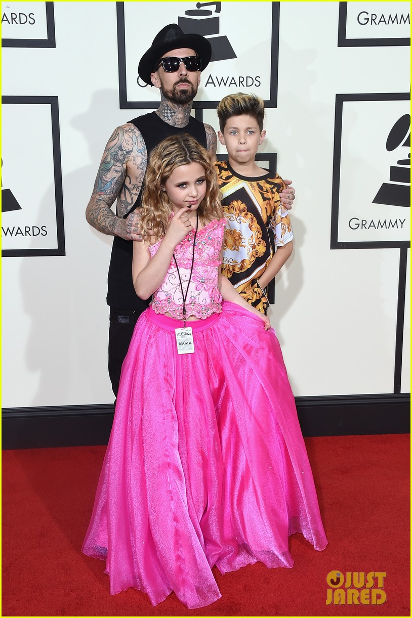 Travis Barker Takes His Kids to the Grammys 2016 : Photo 3580114 ...