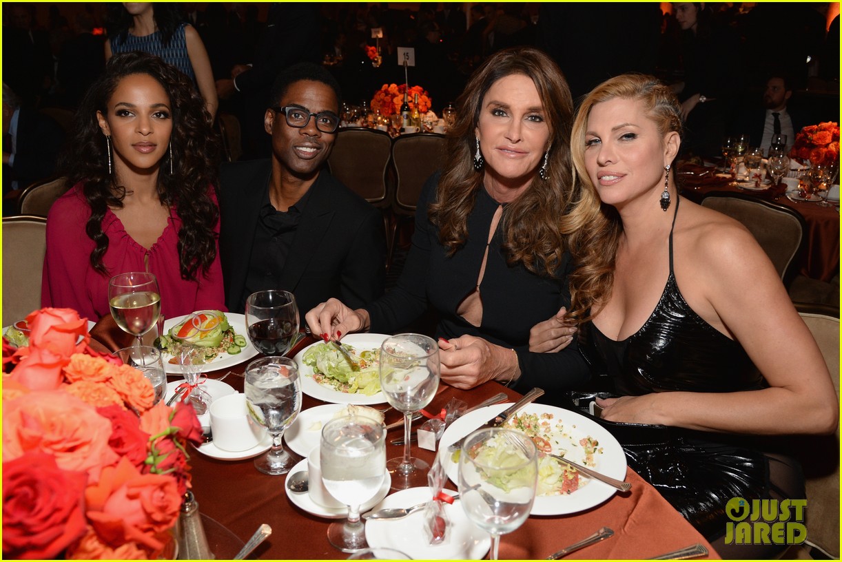 Caitlyn Jenner & Candis Cayne Attend Clive Davis' Pre-Grammys 2016 ...