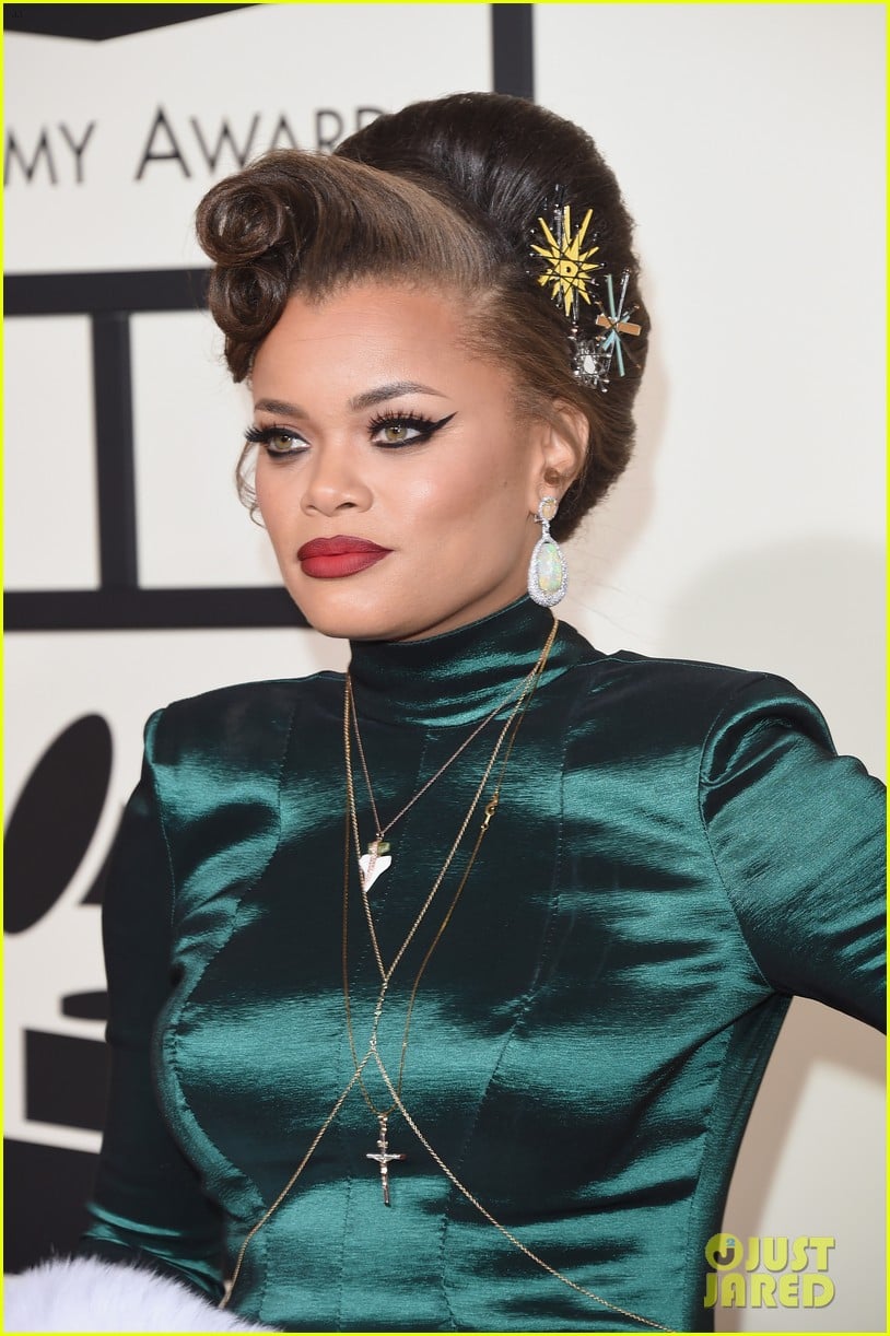 Andra Day Gets Glamorous at the Grammys 2016: Photo 3579527 | Grammys ...