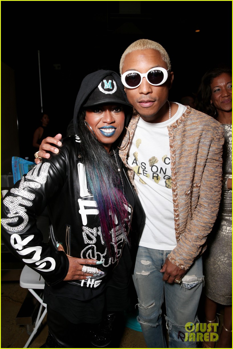 Missy Elliott & Pharrell Perform At Warner Music Group's Grammy 2016 ...