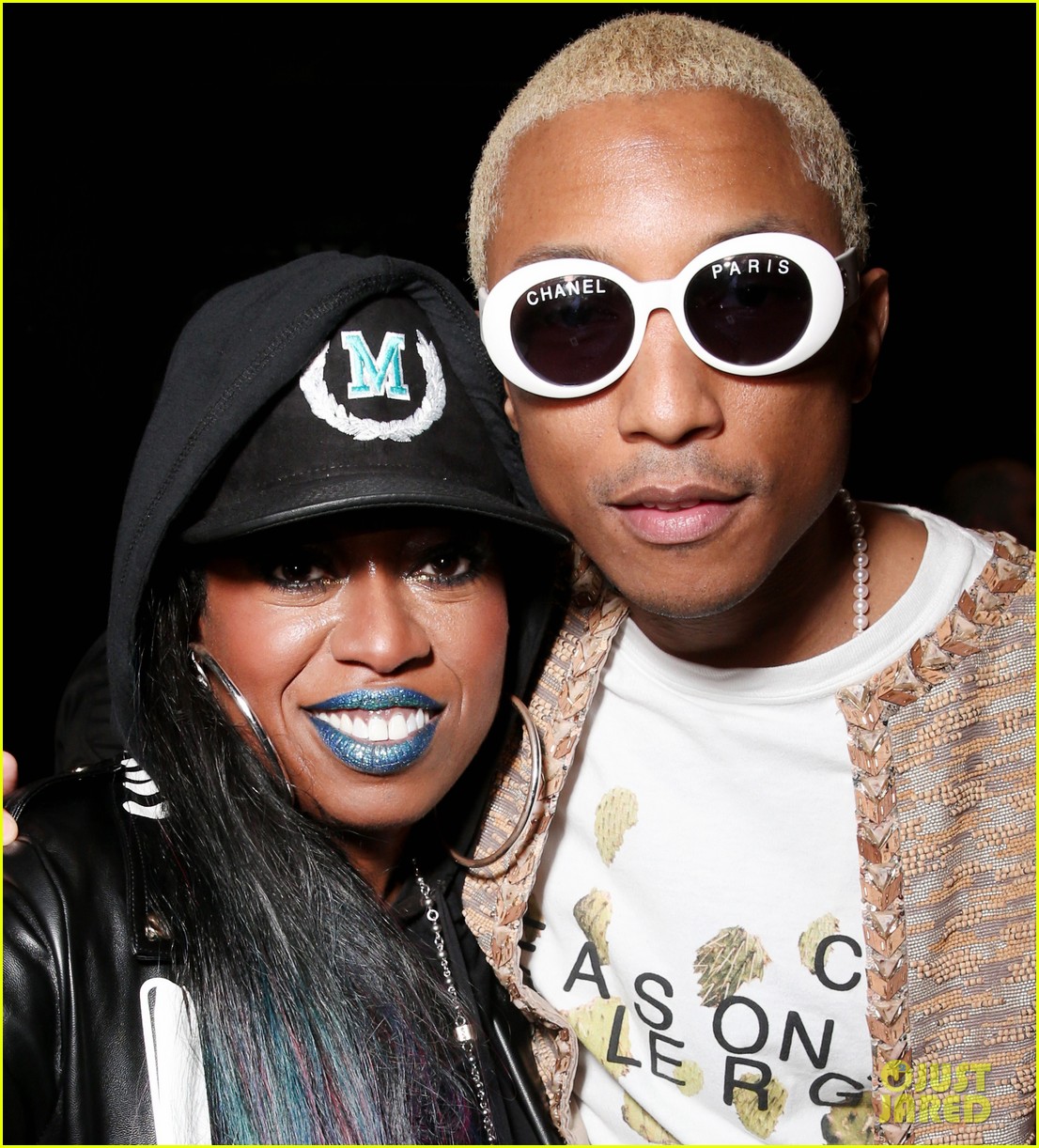 Missy Elliott & Pharrell Perform At Warner Music Group's Grammy 2016 ...