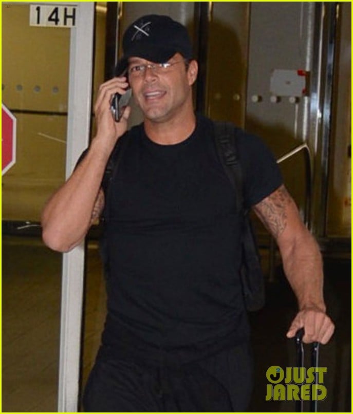 Ricky Martin Lands in Puerto Rico for a Winter Getaway: Photo 3569339 ...