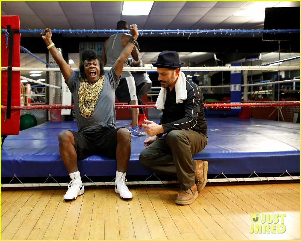 Photo: tracy morgan stars in kimmels creed sequel with mike tyson 05 ...