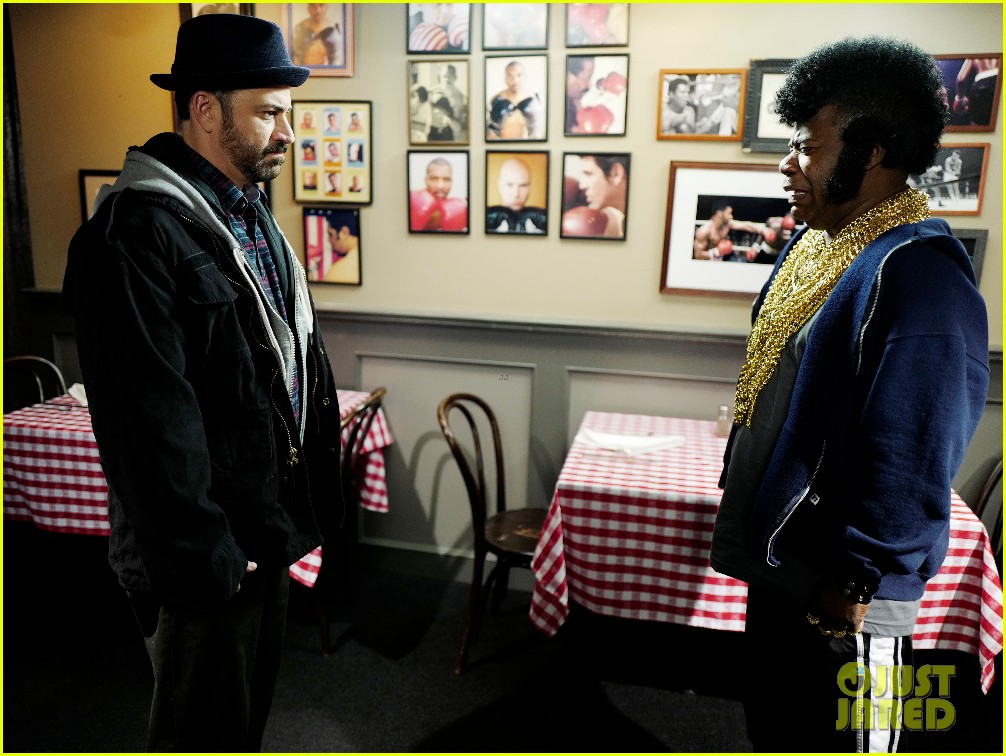 Tracy Morgan Stars in Kimmel's 'Creed' Sequel with Mike Tyson: Photo ...