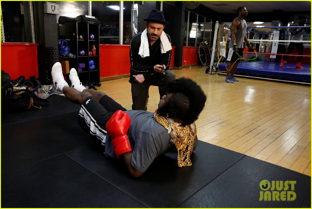 Tracy Morgan Stars in Kimmel's 'Creed' Sequel with Mike Tyson: Photo ...