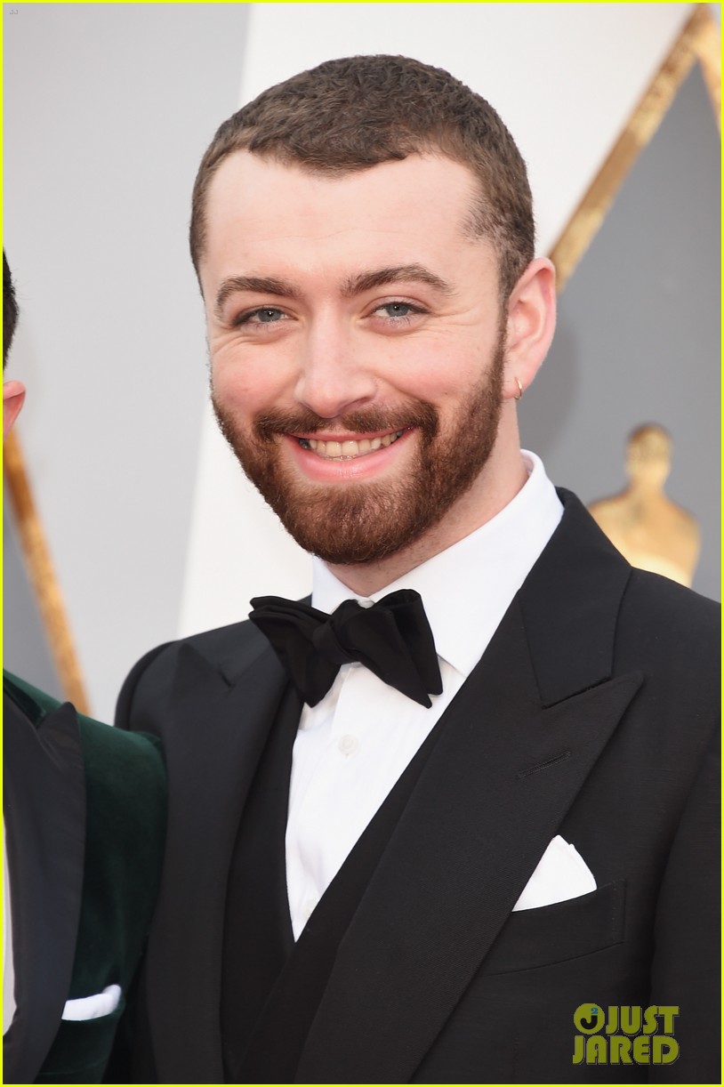 Nominee Sam Smith Arrives for Oscars 2016 Red Carpet!: Photo 3591753 ...
