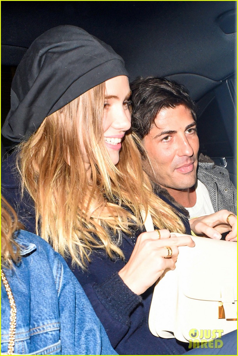 Suki Waterhouse & Brandon Davis Get Cozy After Night Out in London ...