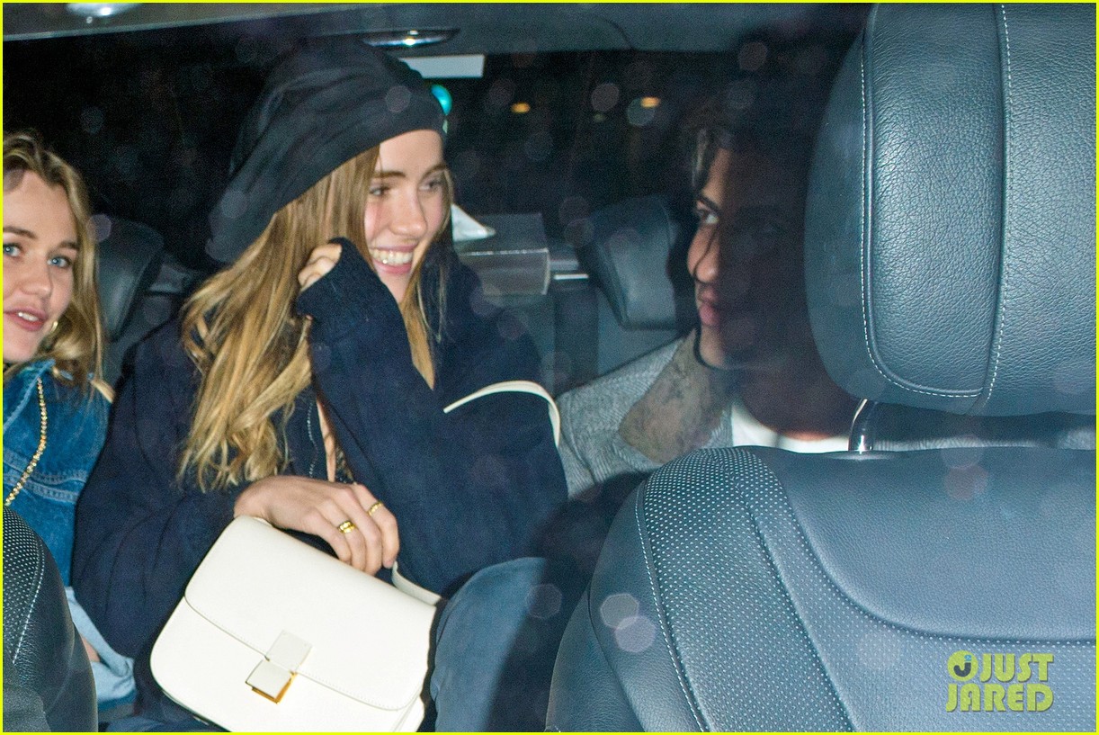 Suki Waterhouse & Brandon Davis Get Cozy After Night Out in London ...