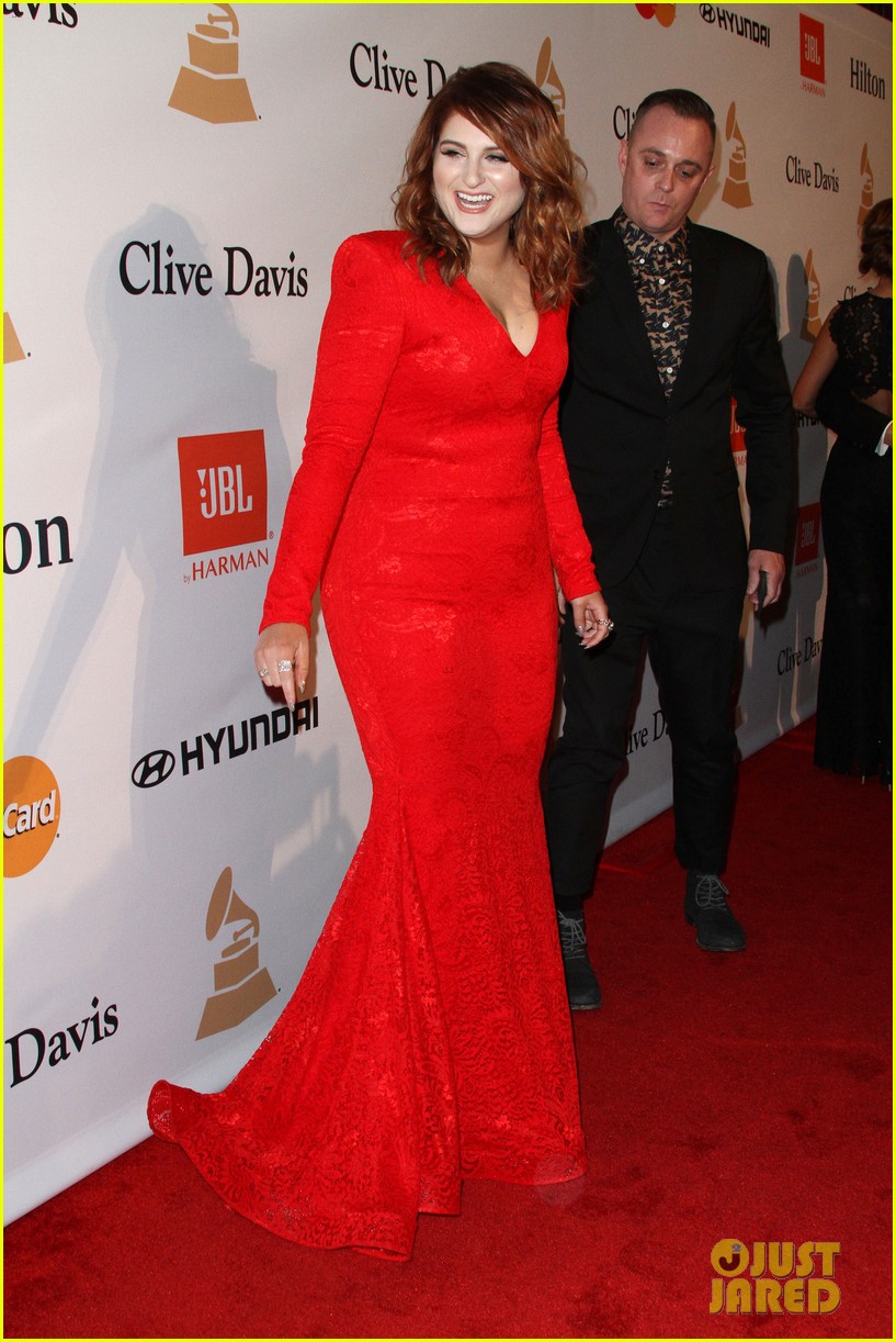 Meghan Trainor Debuts New Hair Color at Pre-Grammys Party!: Photo ...