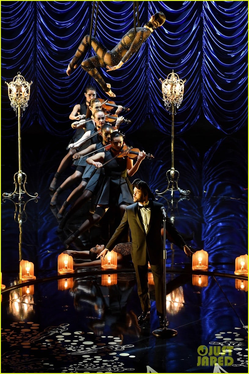The Weeknd's Oscars 2016 Performance of 'Earned It' (Video): Photo ...
