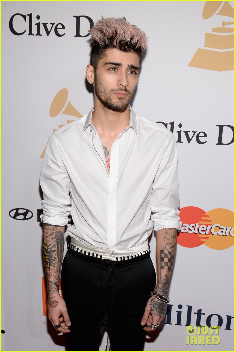 Zayn Malik & Harry Styles Attend Same Grammys 2016 Pre-Party: Photo ...
