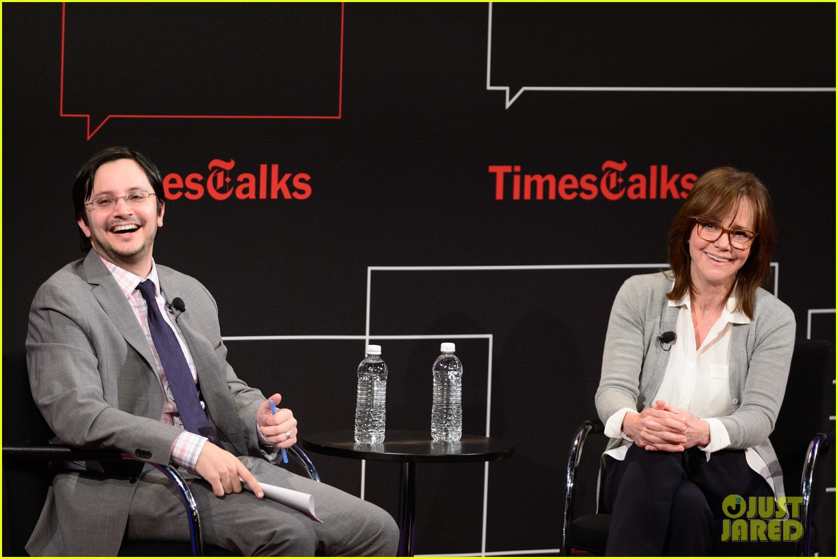 Sally Field Follows Helen Mirren's Footsteps, Kisses Stephen Colbert ...