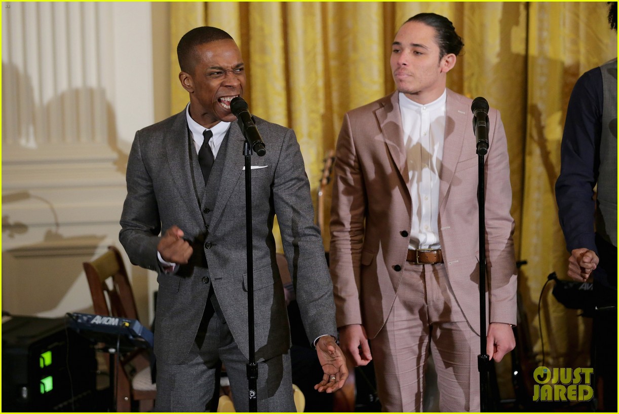 Broadway's 'Hamilton' Cast Performs at the White House!: Photo 3605903 ...