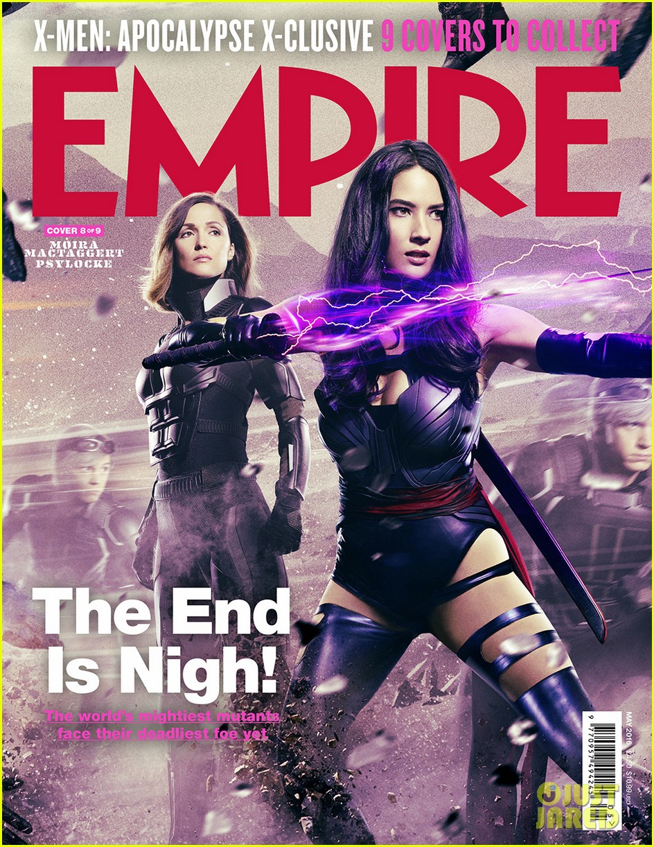 Jennifer Lawrence & 'X-Men: Apocalypse' Stars Cover 'Empire': Photo ...