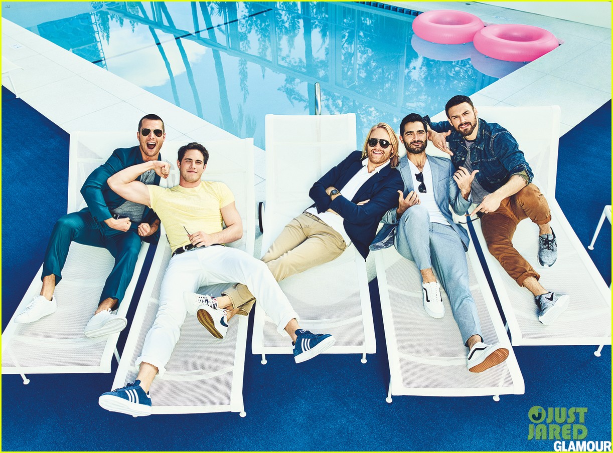 Blake Jenner Flexes His Muscles with Glen Powell for 'Glamour': Photo ...