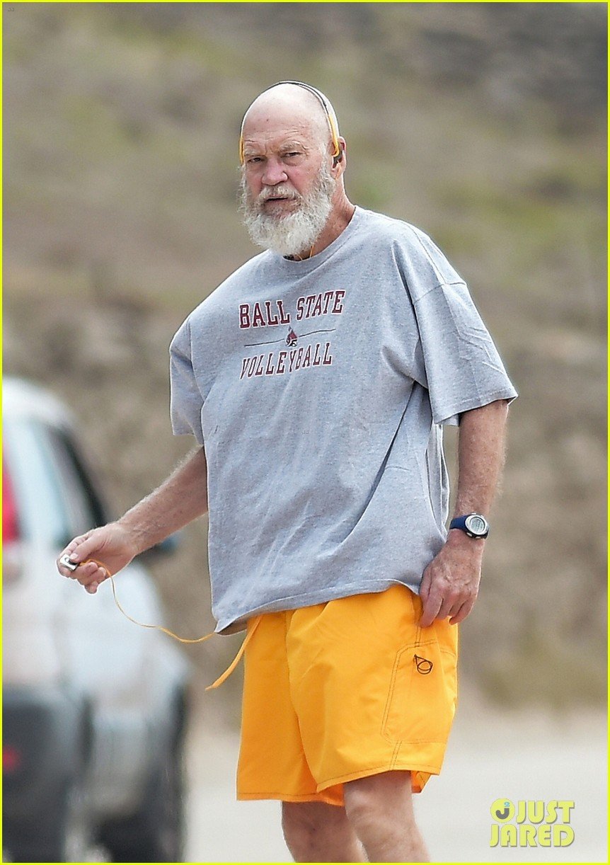 Young David Letterman Beard