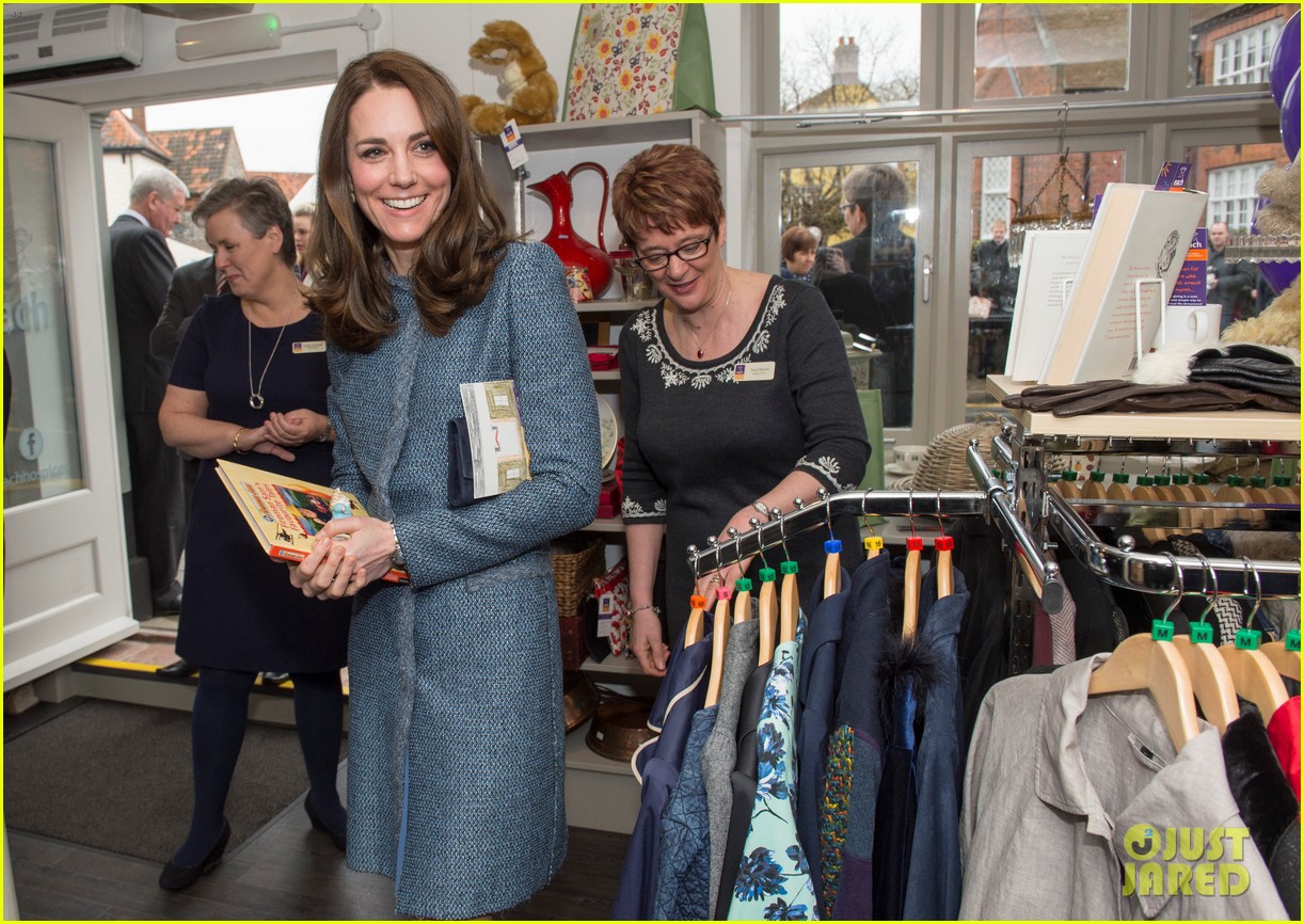 Kate Middleton Officially Opens Charity Shops in London: Photo 3609058 ...