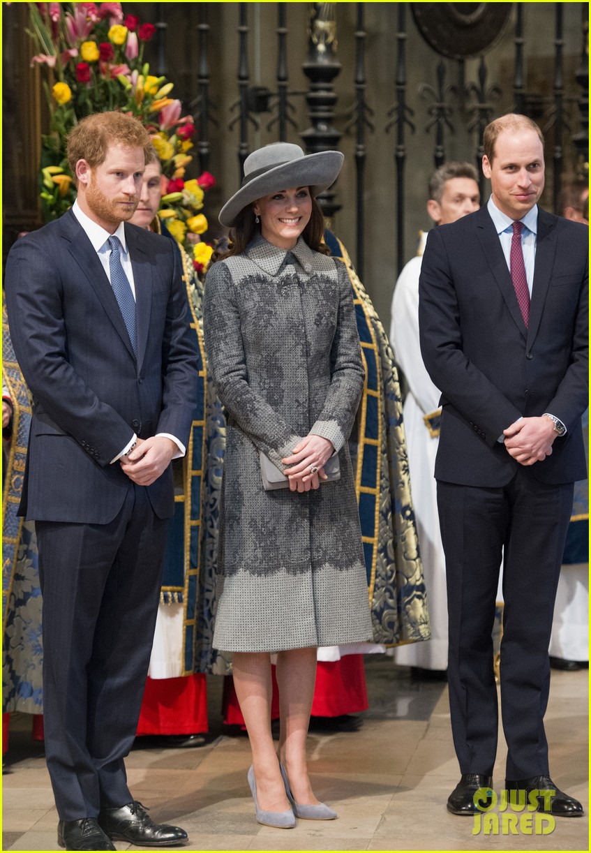 Kate Middleton & Royal Family Attend Commonwealth Day Service: Photo ...