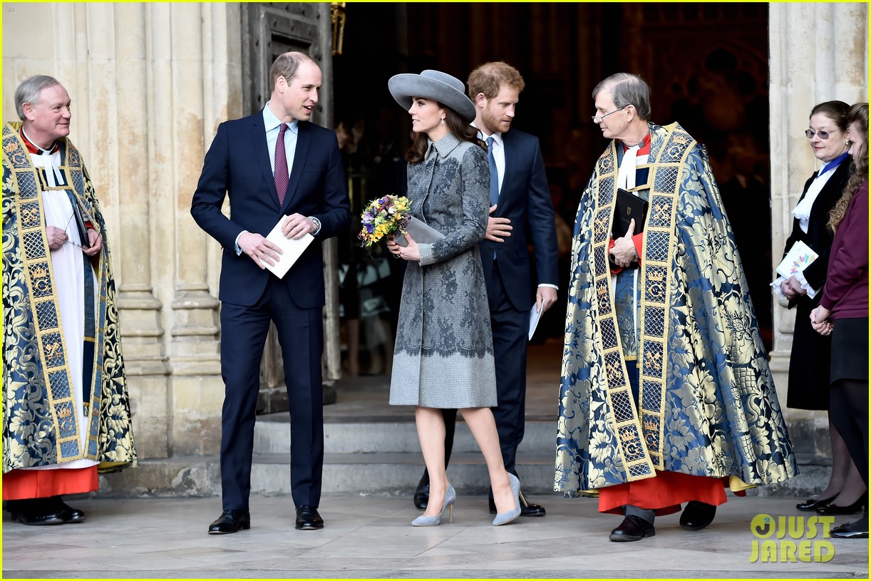 Kate Middleton & Royal Family Attend Commonwealth Day Service: Photo ...