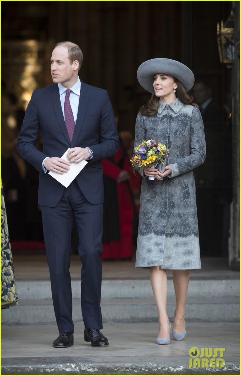 Kate Middleton & Royal Family Attend Commonwealth Day Service: Photo ...