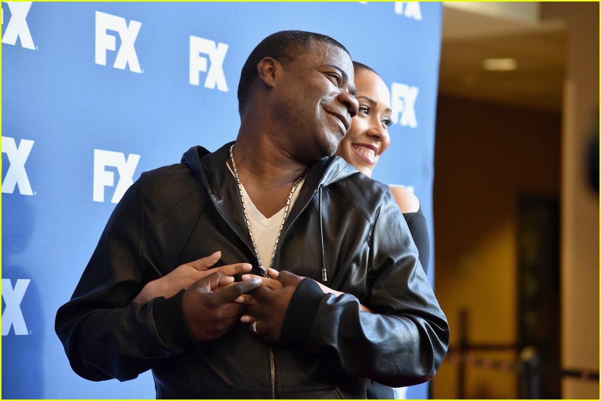 Tracy Morgan & Wife Megan Wollover Are Adorable at 'People V O.J ...