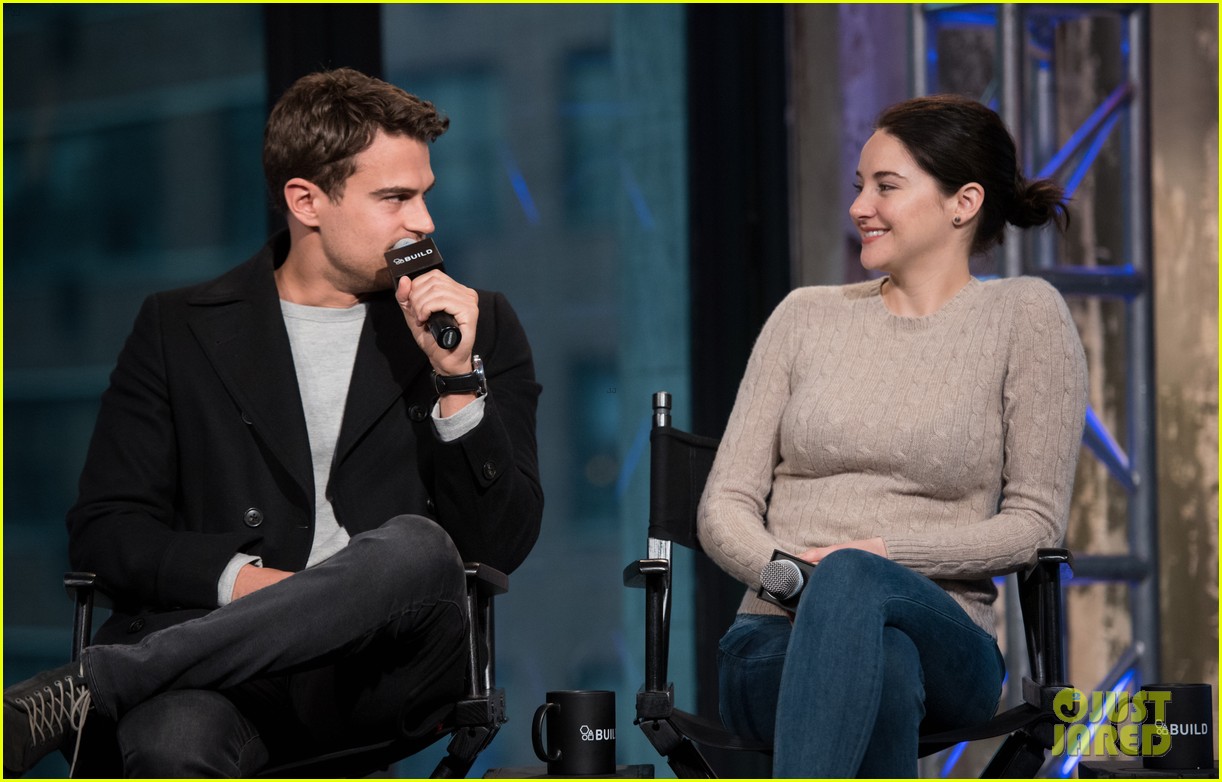 Theo James & Shailene Woodley Premiere 'Allegiant' in NYC: Photo ...