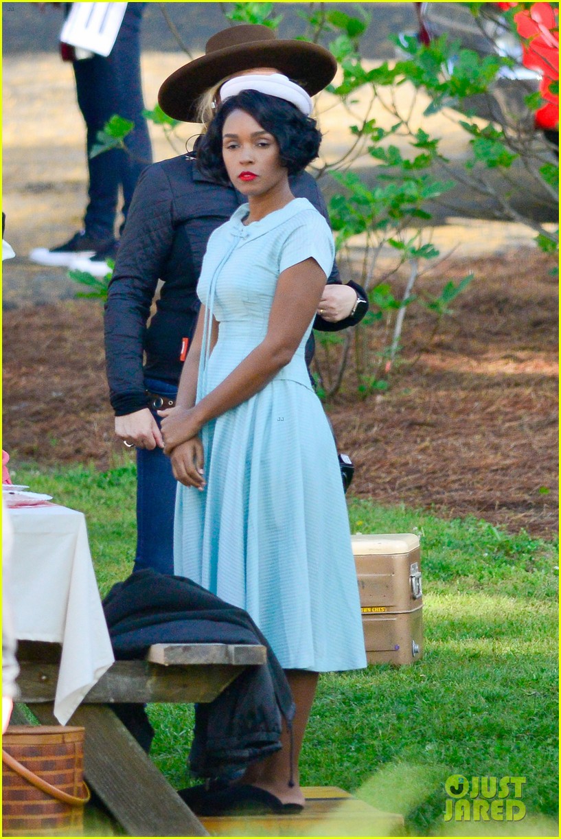 Taraji P. Henson & Octavia Spencer Wear Period Costumes on 'Hidden ...